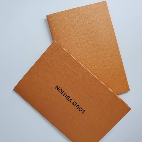 Louis Vuitton | Party Supplies | 2 X Louis Vuitton Gift Receipt Card ...